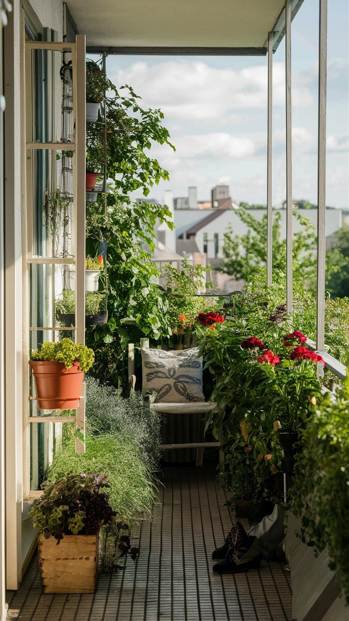 Balkon Tuin Inspiratie om kleine balkons om te toveren in oases.