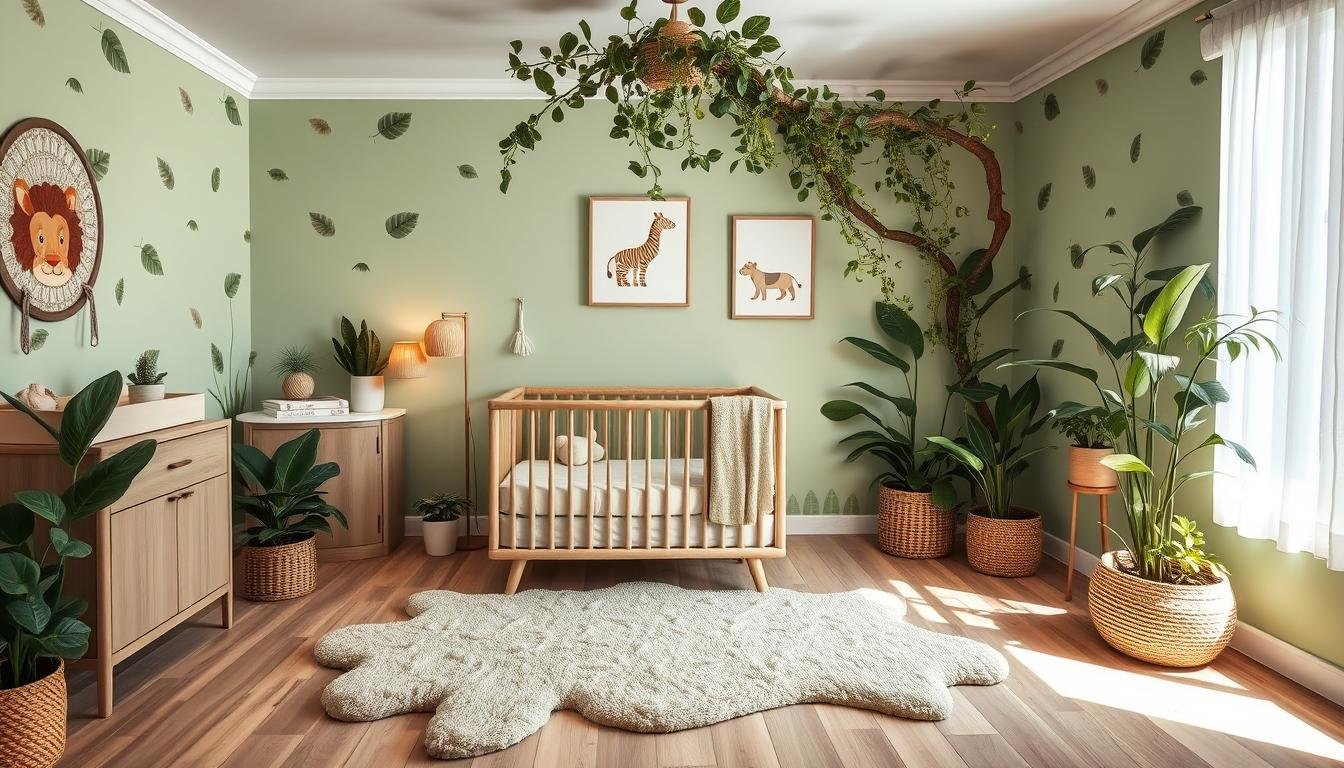 25+ Jungle Babykamer Ideeën