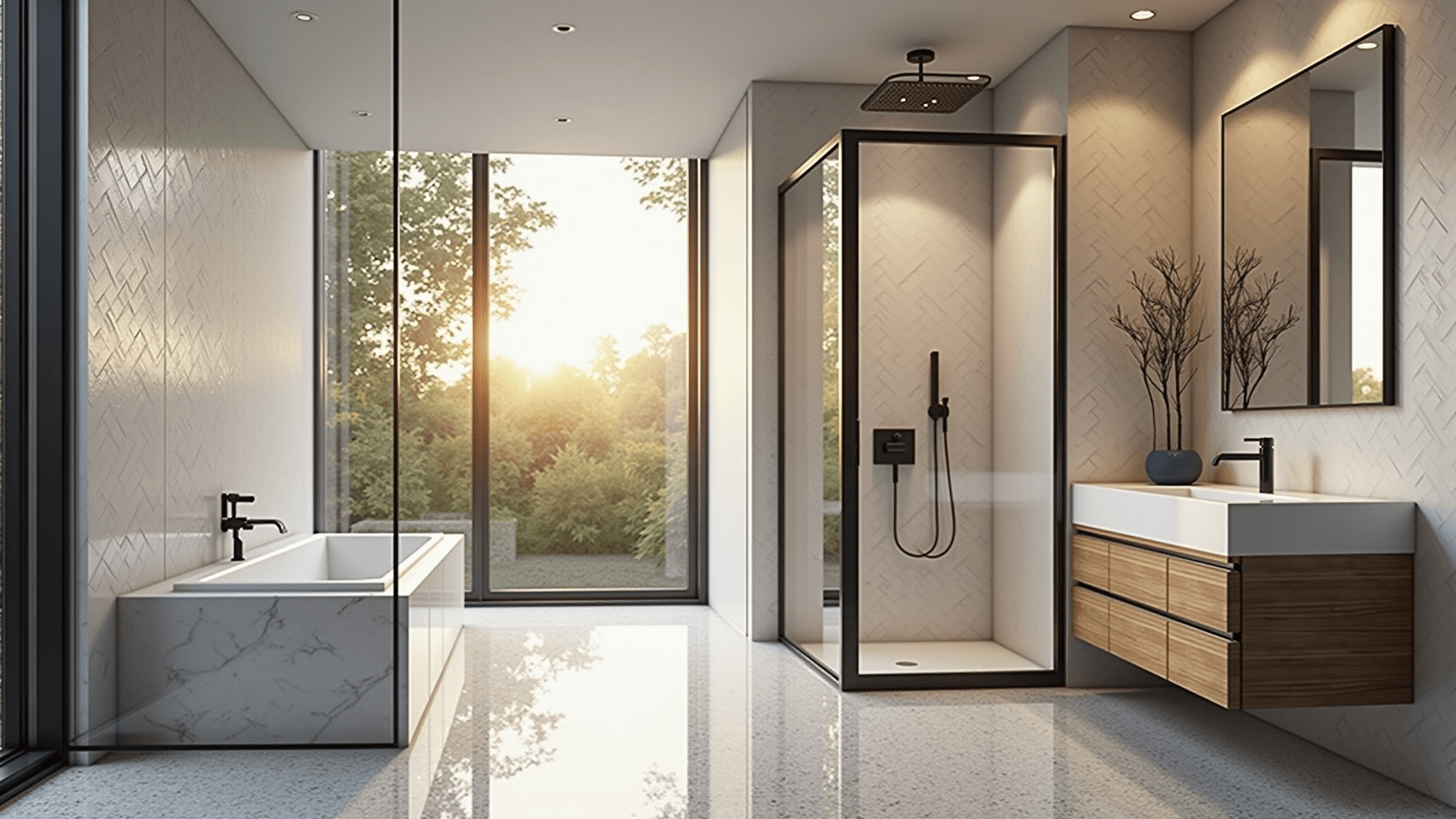 Inspiratie voor Badkamers met Inloopdouche: Stijl, Functie en Comfort