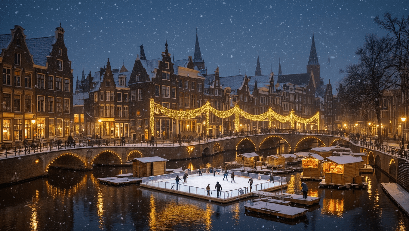 Winterwonder in Leiden: Ontdek de Betoverende Charme van deze ...