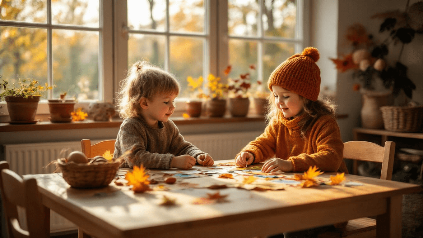 Herfstknutselen met Kleuters: Creatief Aan de Slag met Bladeren en ...